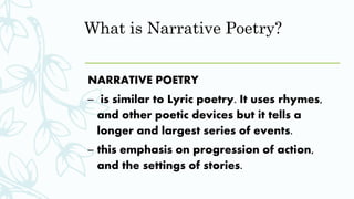 Short Narrative Poem Examples