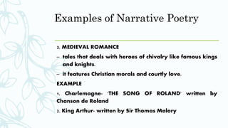 Short Narrative Poem Examples