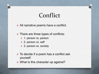 Narrative poetry black board course | PPTX