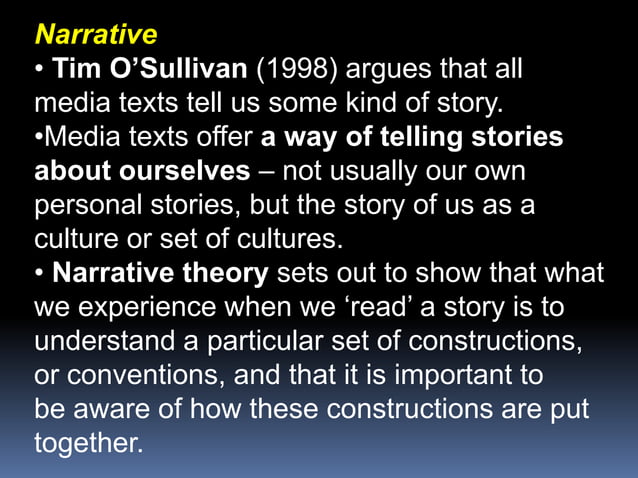 Narrative powerpoint | PPT