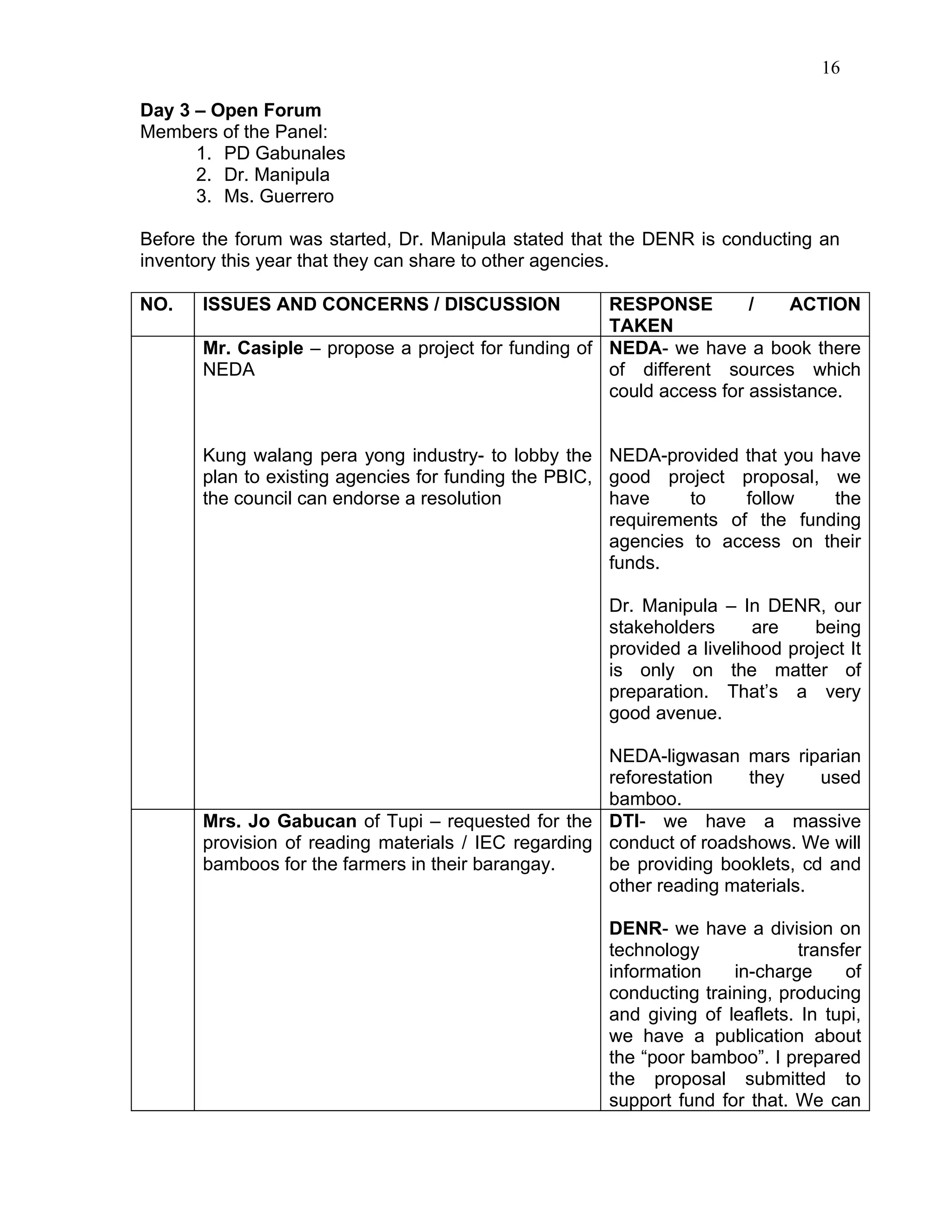 Narrative report | DOC