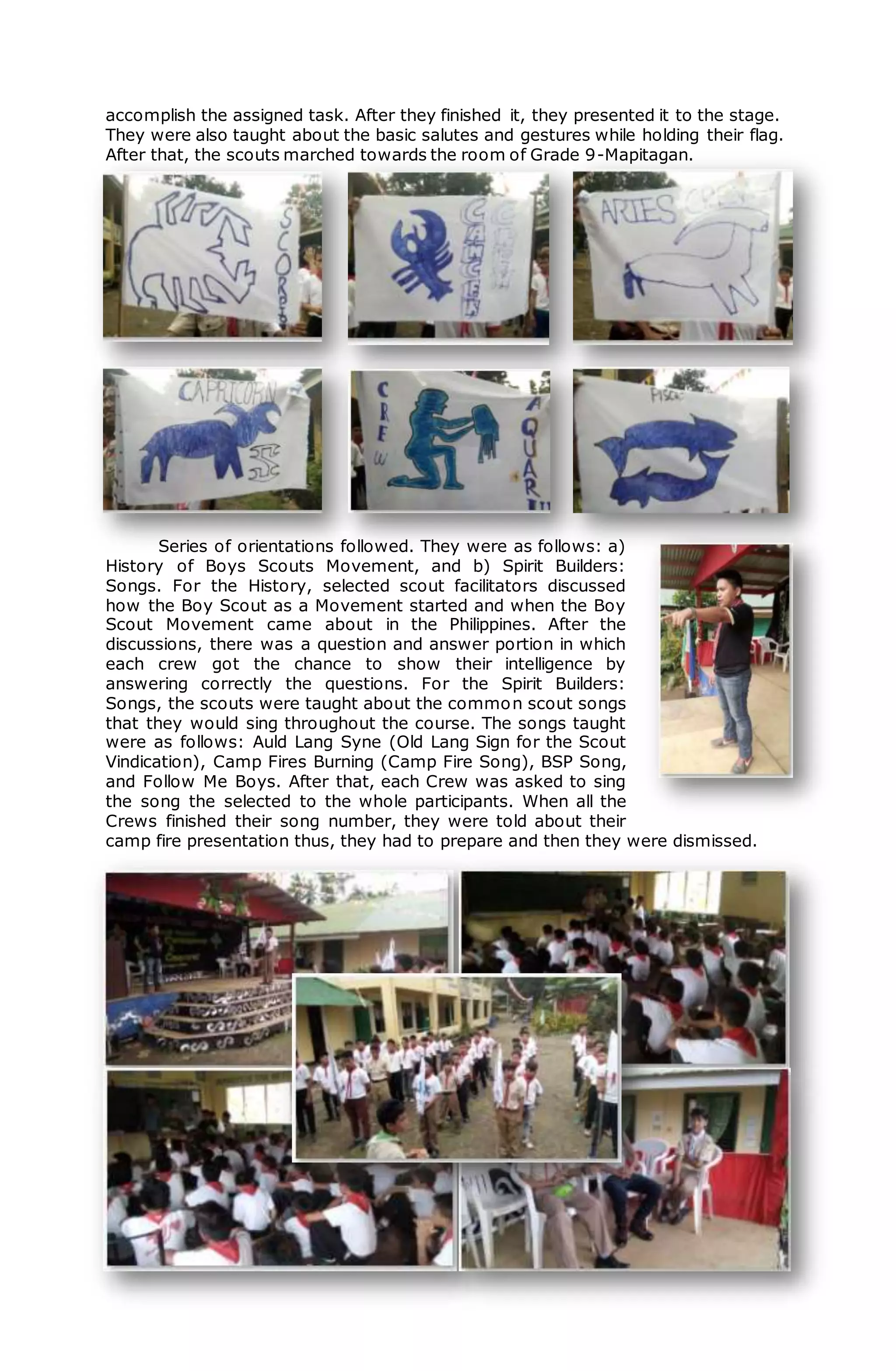 Sample Narrative Report BSP Camporal | DOCX