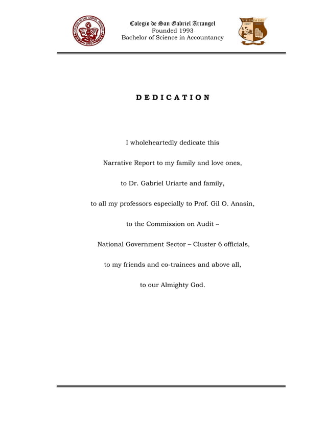 Narrative report in ojt | PDF