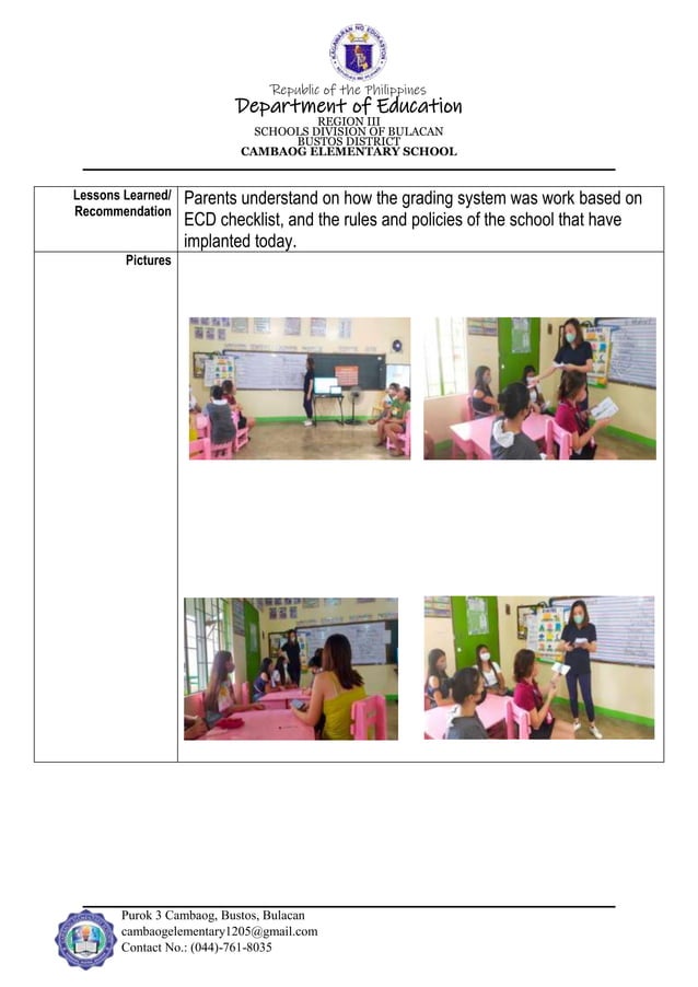 NARRATIVE REPORT ON CARD DISTRIBUTION 2023-2024.docx | Educational ...