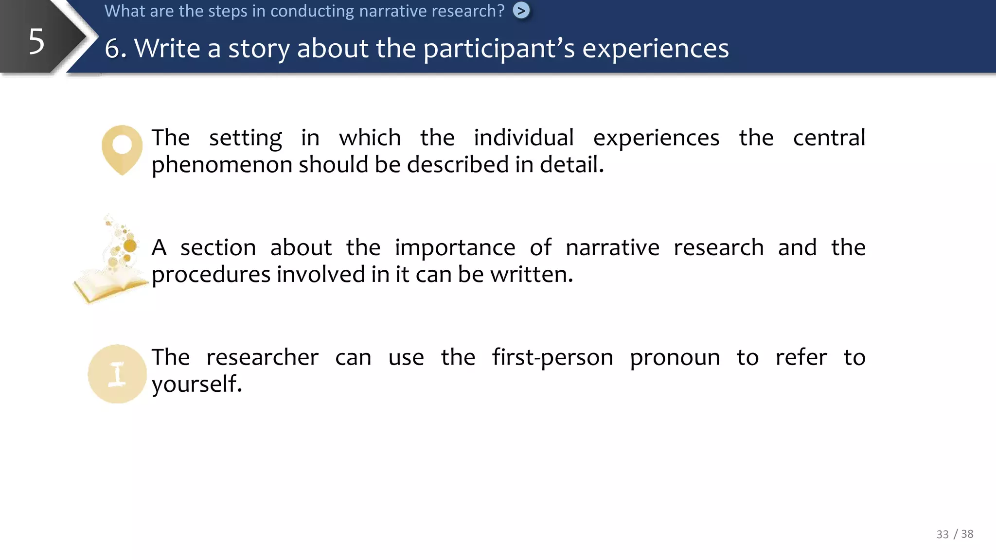 Narrative research | PPTX
