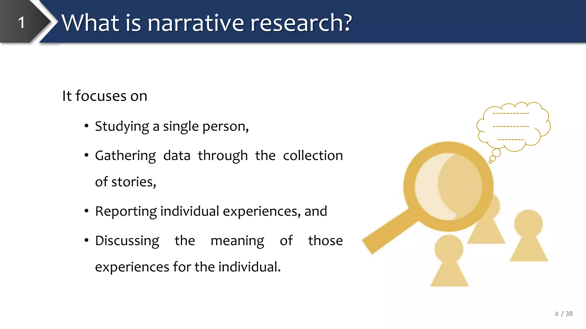 Narrative research | PPTX
