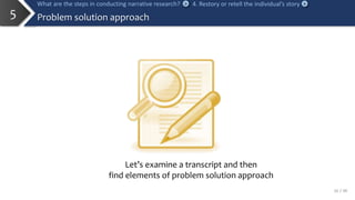 Narrative research | PPTX