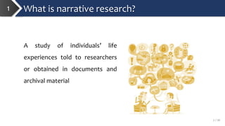 Narrative research | PPTX