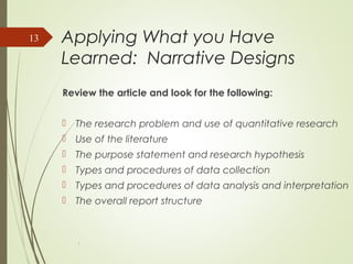 Narrative research | PPT