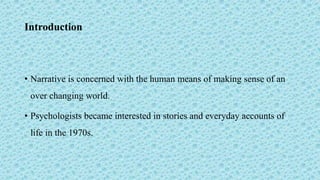 Narrative Research Design | PPTX