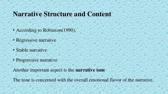 Narrative Research Design