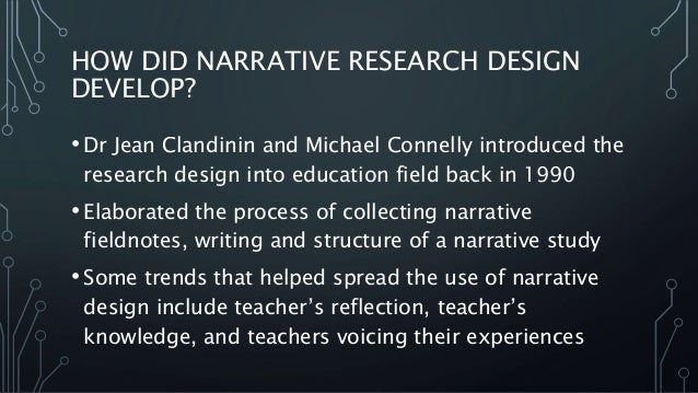 Narrative research design