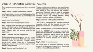 Narrative research design | PPTX
