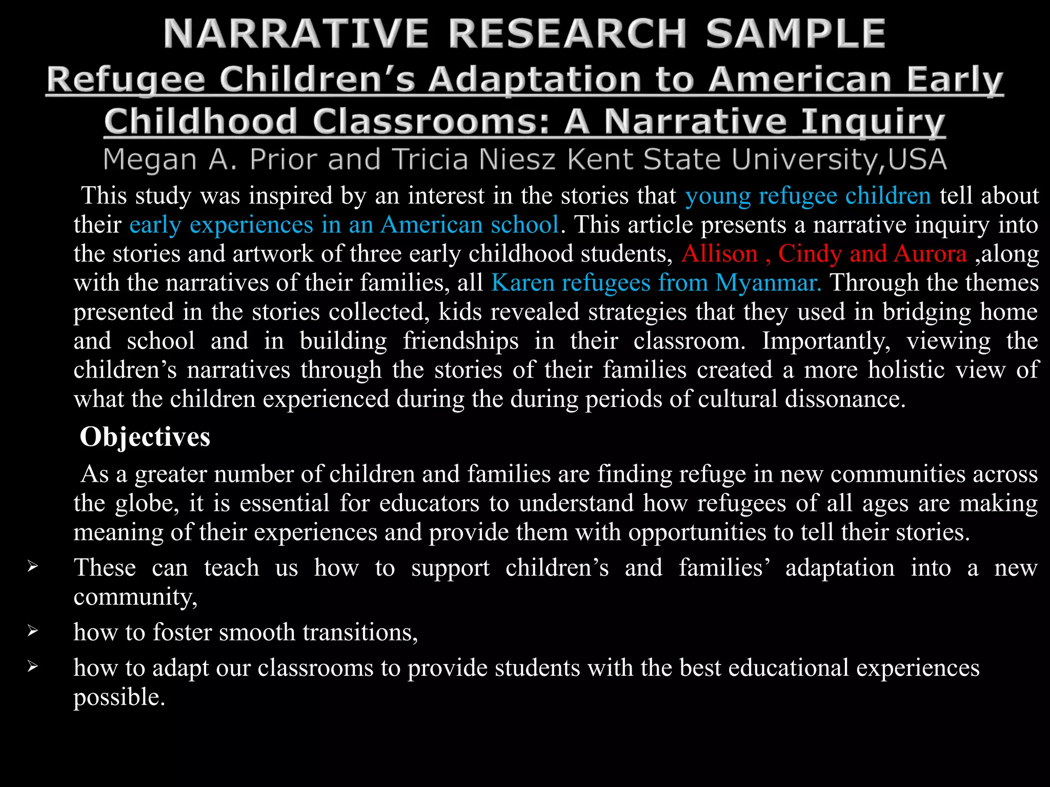 Narrative research design | PPT