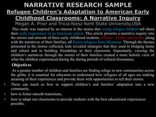Narrative research design | PPT