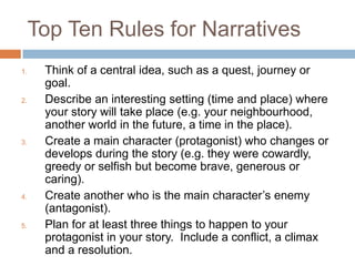 Narrative - class task | PPTX