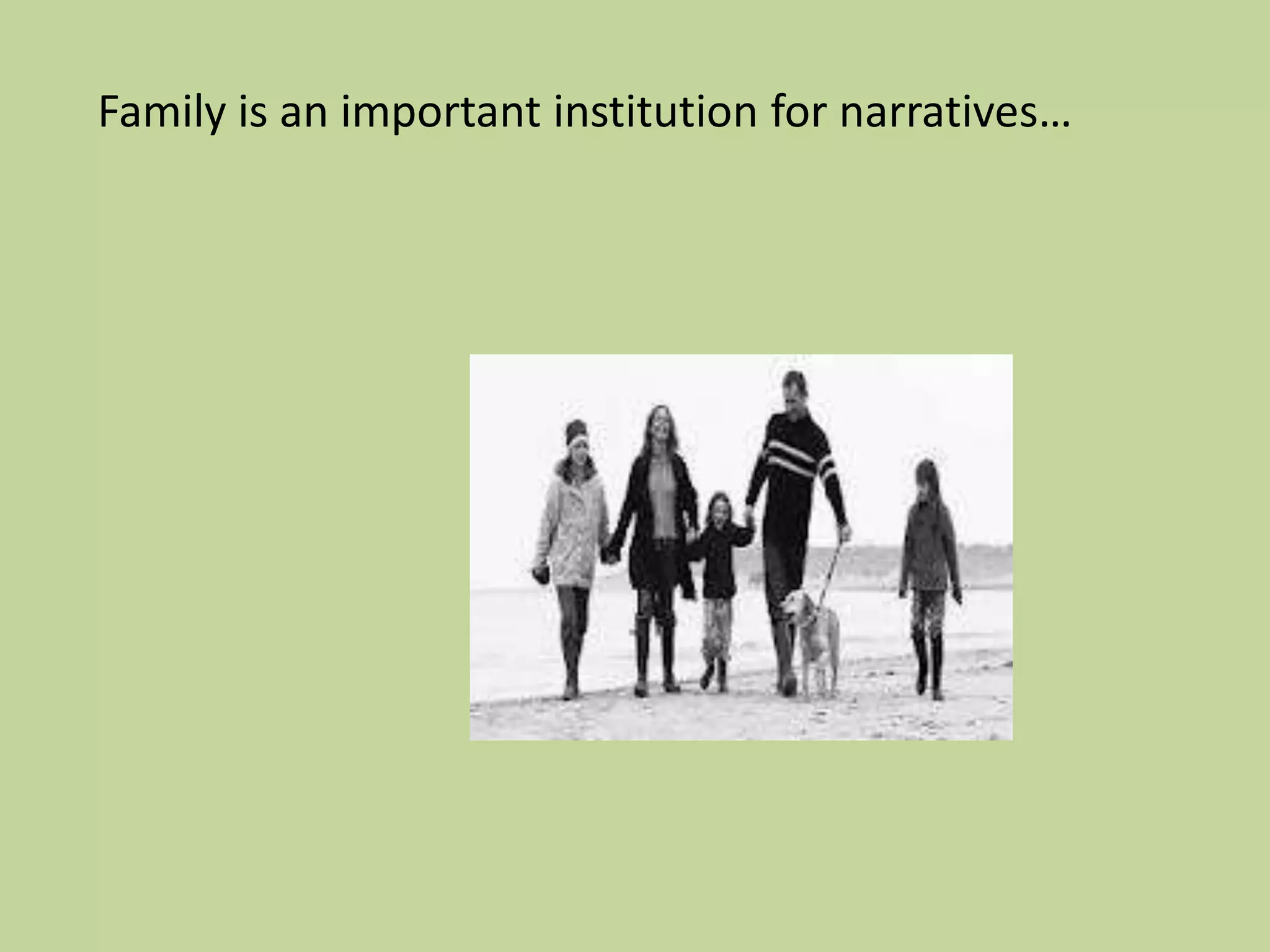 Narratives/Storytelling | PPT