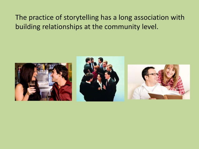 Narratives/Storytelling | PPT