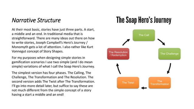 Narratives and story telling in gamification | PPTX