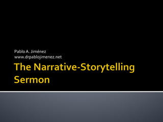 The Narrative Sermon | PPT