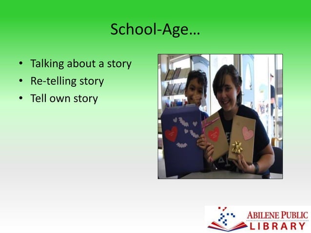 Early Literacy in Action: Narrative skills | PPT
