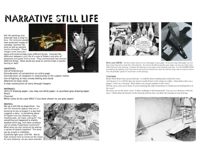 Narrative still life | PPT
