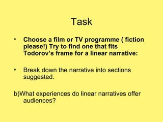 Narrativestrcutureandtheory | PPT