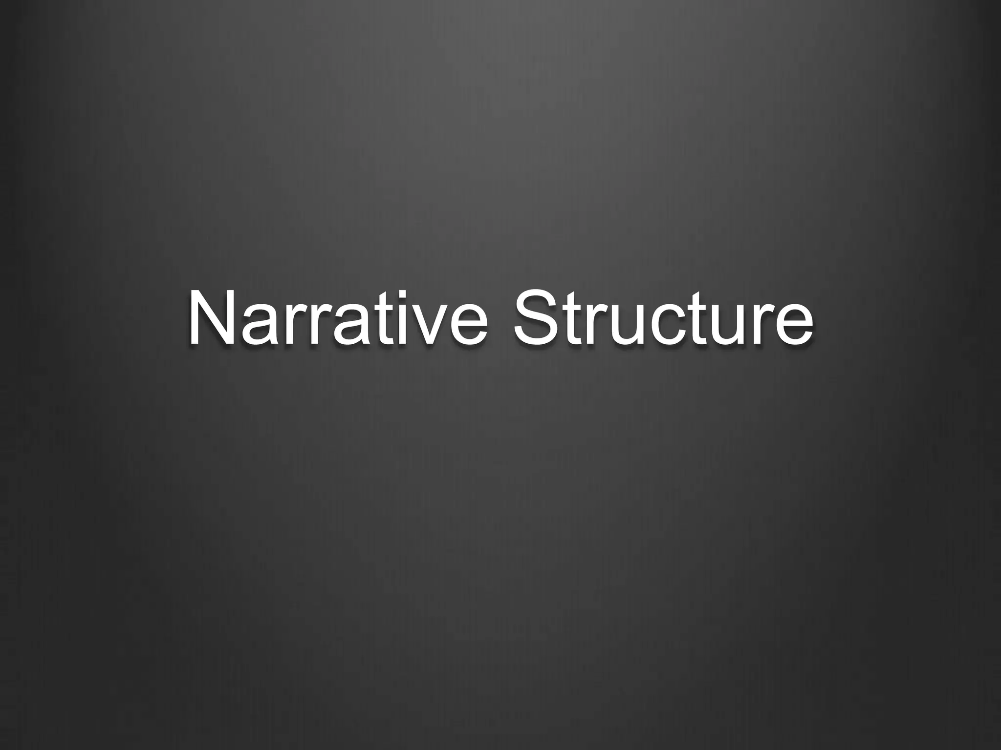 Narrative structure | PPTX