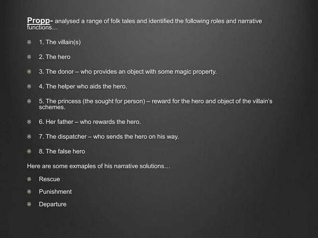 Narrative structure | PPTX | Screenwriting | Content Production