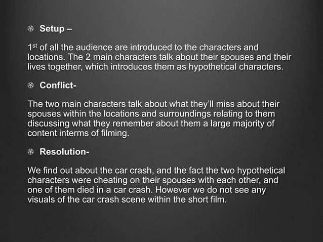 Narrative structure | PPTX | Screenwriting | Content Production