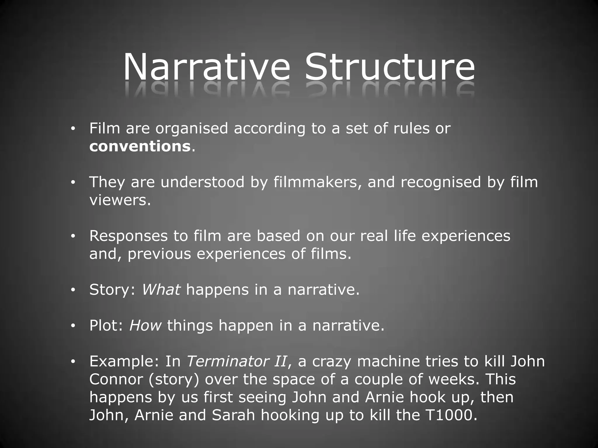 Narrative Structure (DAPS 6 and 7) | PPTX