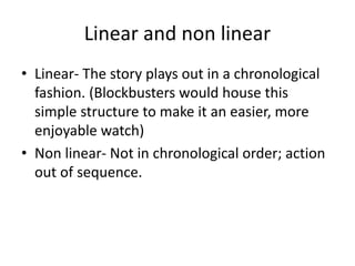Narrative structure- media | PPTX