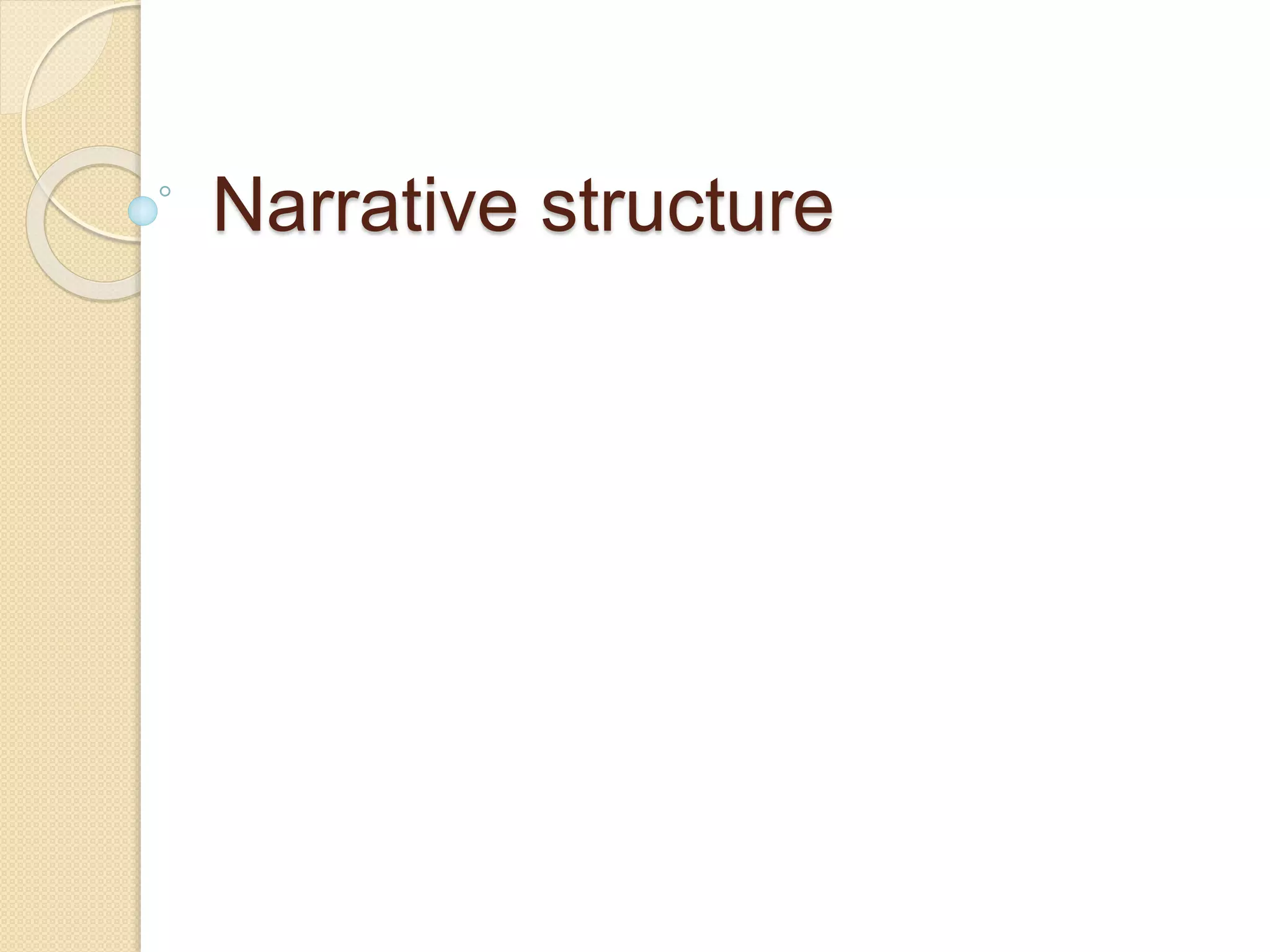 Narrative structure | PPTX