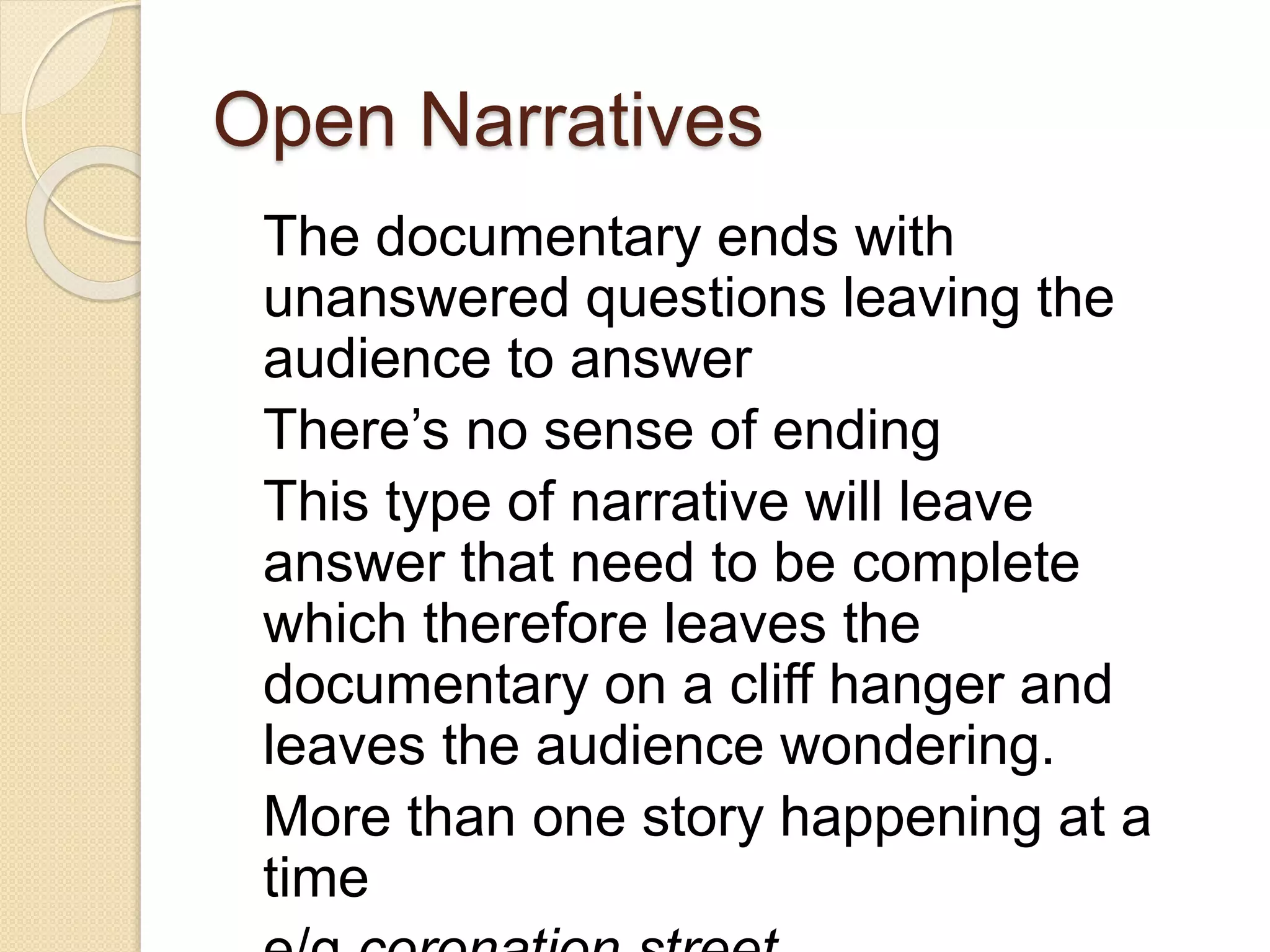 Narrative structure | PPTX