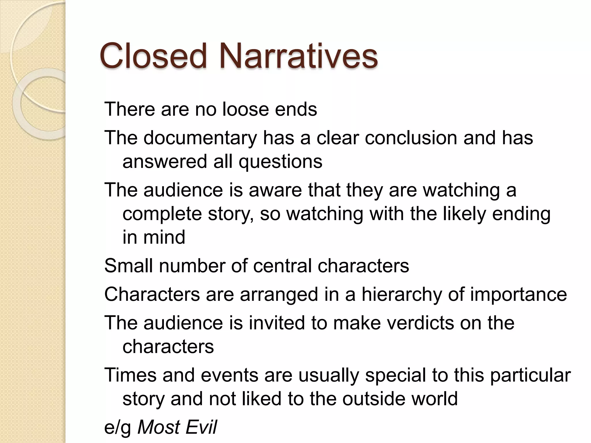 Narrative structure | PPTX