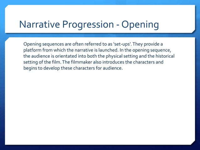 Media - Narrative structure | PPTX | Drama | Genres