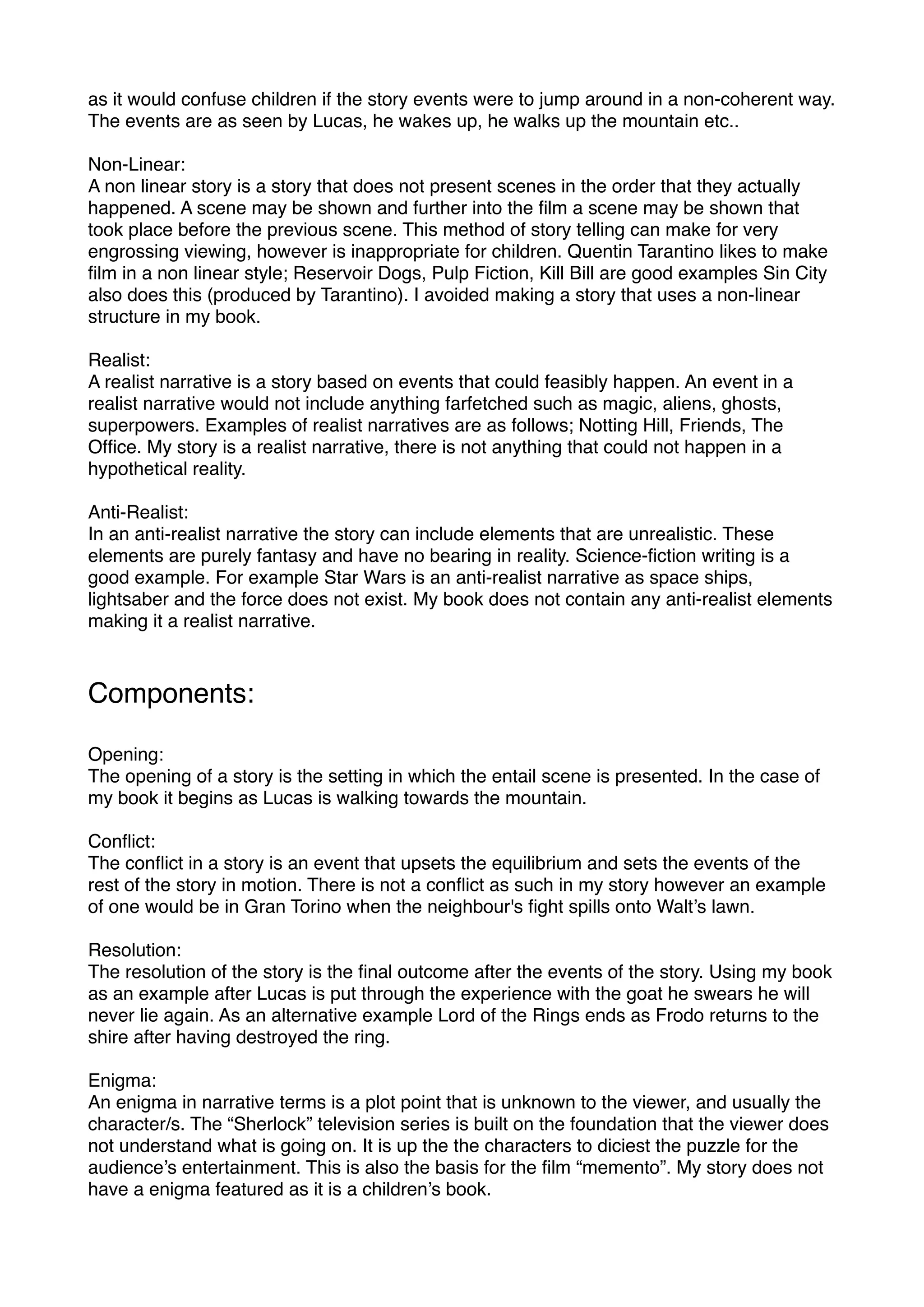 Narrative structure | PDF
