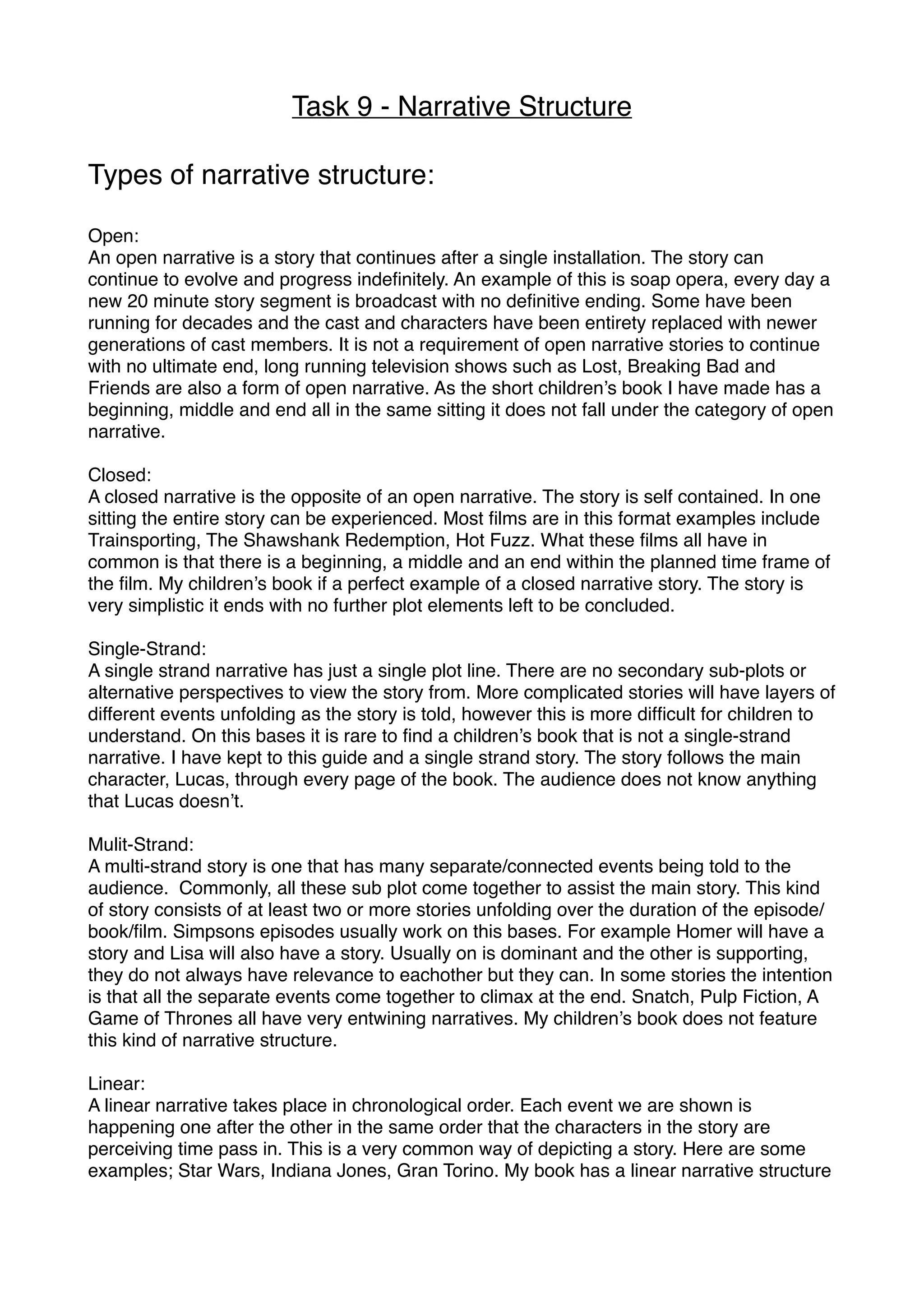 Narrative structure | PDF