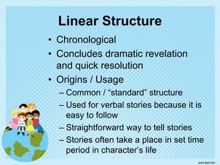 Narrative structure | PPTX