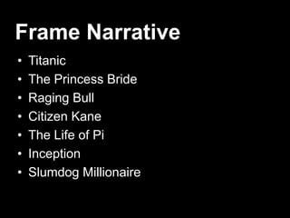 Unconventional Narrative Structures | PPTX