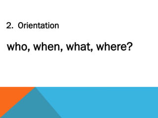 Narrative structure analysis labov's approach | PPTX