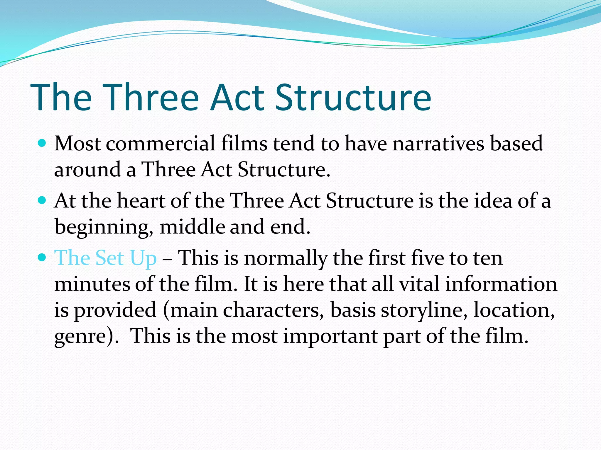Narrative structure in Film | PPTX