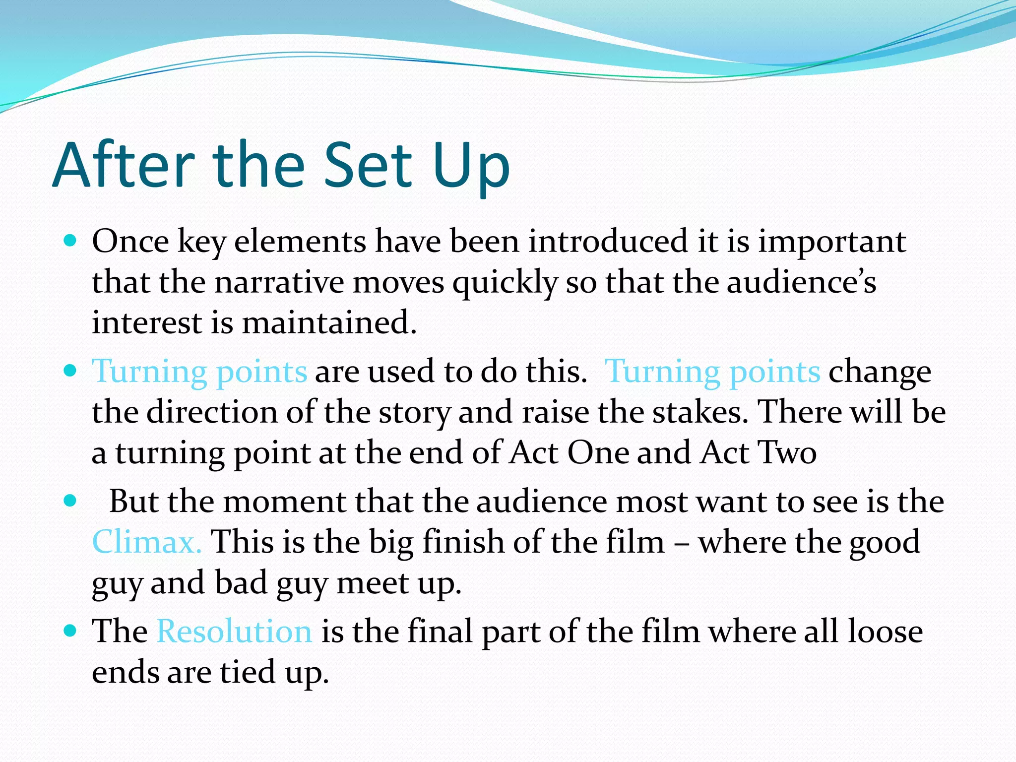 Narrative structure in Film | PPTX