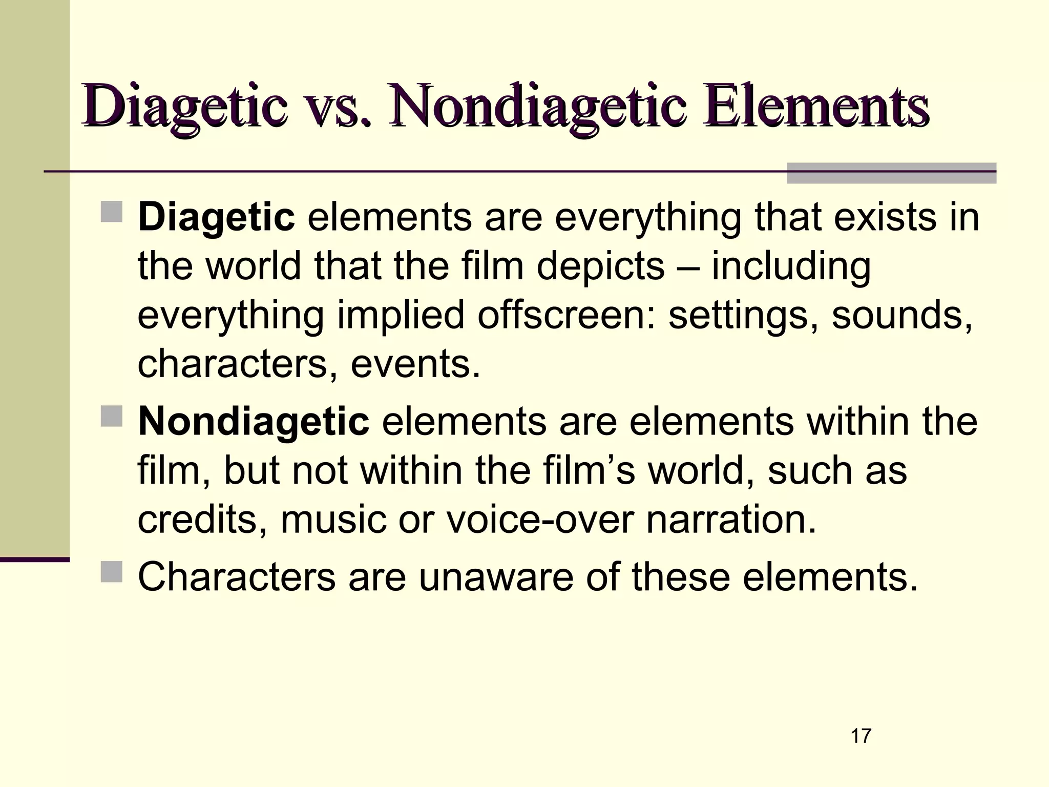 Narrative structure in film | PPT