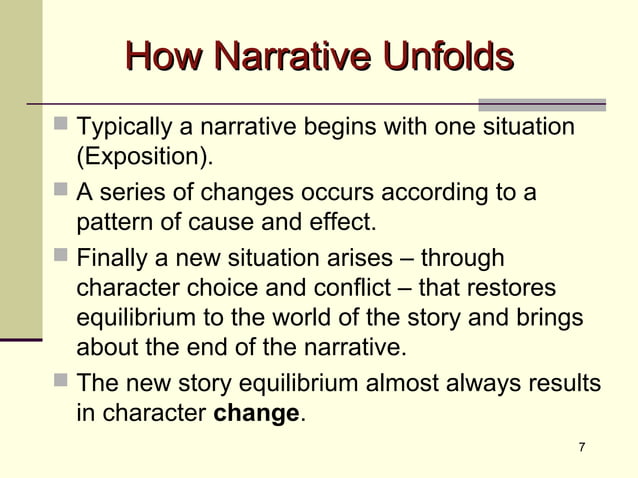 What Is Narrative Structure In Film - Design Talk