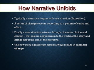 narrative structure in film-LECTURES.ppt