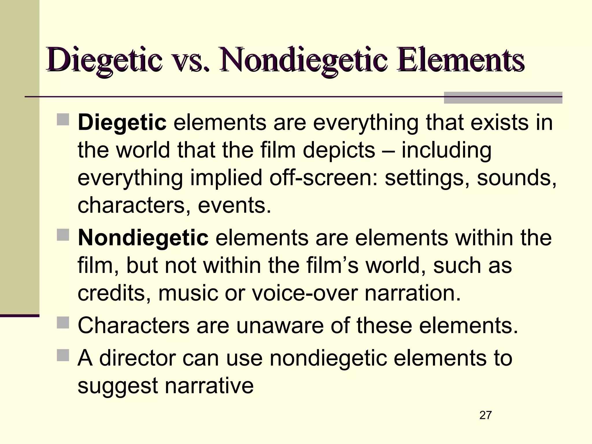 Narrative Structure in film | PPT
