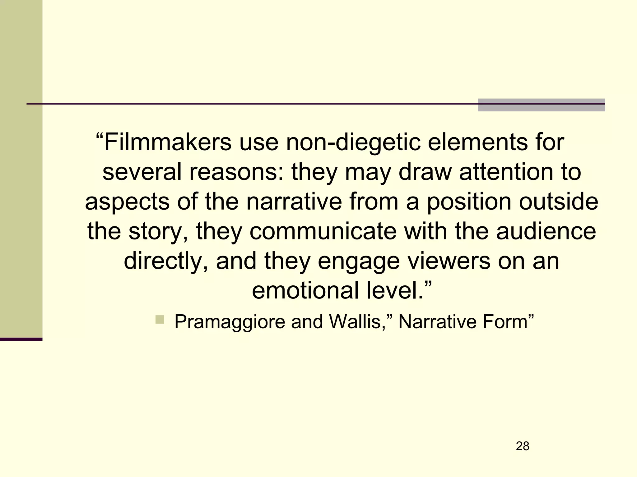 Narrative Structure in film | PPT