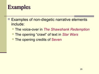 Narrative Structure in film | PPT