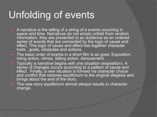 Narrative structure in short films | PPT